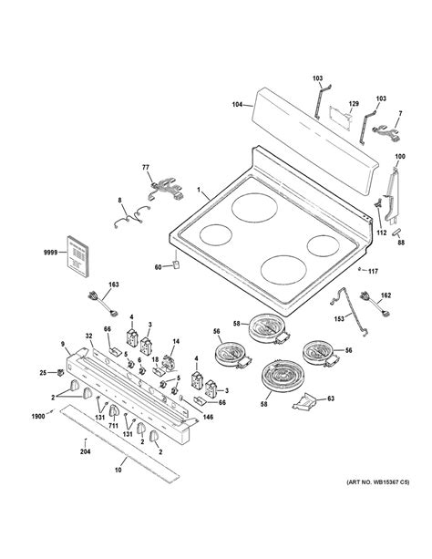 Oem General Electric Wb36x31475 White Backguard Range