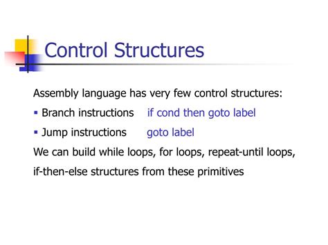 PPT MIPS Assembly Language PowerPoint Presentation Free Download ID