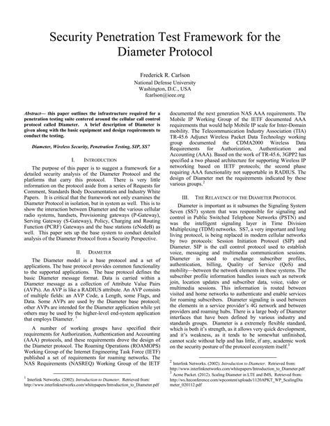 Diameter Penetration Test Lab Pdf