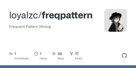 github loyalzc freqpattern frequent pattern mining