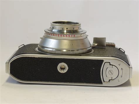 Adox 300 35mm Camera With Steinheil 45mm F28 Cassar Lens And Set Of Two