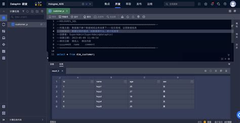 数据建设与治理丨Dataphin中如何进行Hologres开发 阿里云开发者社区