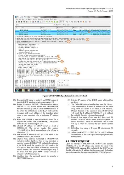 Investigation Of Dhcp Packets Using Wireshark PDF