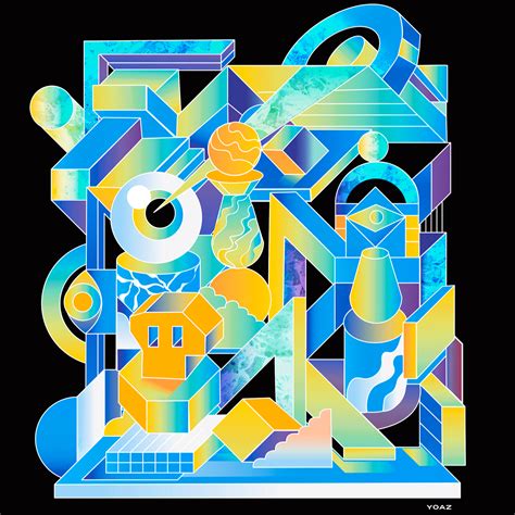 Geometric Abstraction On Behance