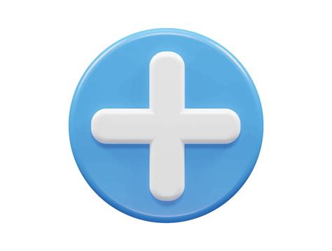 Plus Icon 3d Render 13313415 Vector Art At Vecteezy