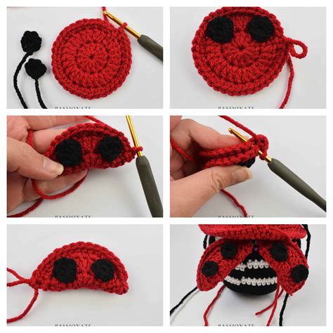Crochet Pattern Free Ladybug Attic24 Crochet Ladybirds