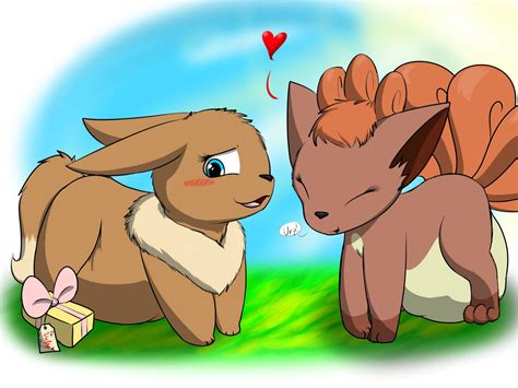 Eevee And Vulpix