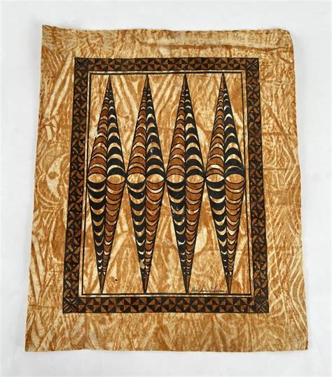 South Pacific Tapa Cloth