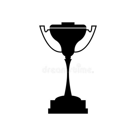 Flat Trophy Icon Stock Vector Illustration Of Champion 332826189