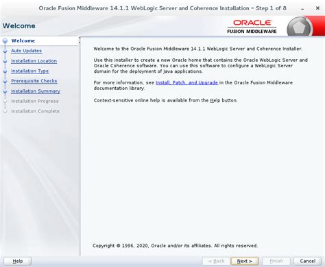 Cómo Instalar Oracle Weblogic Server 14c Oracle Middleware And
