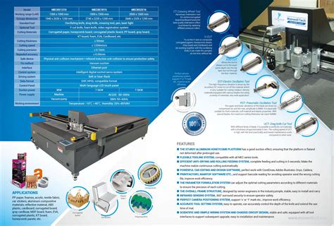 Flatbed Cutting Machine Plot Box Sample Cutter Digital Cutter Plotter