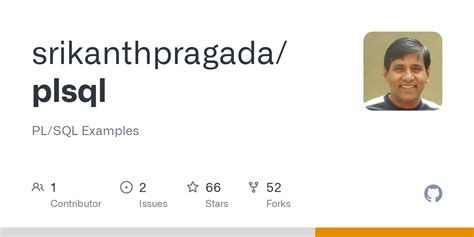 Github Srikanthpragadaplsql Plsql Examples