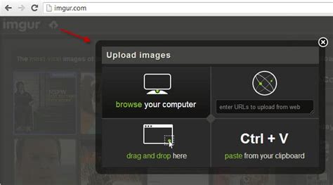 upload pictures to imgur regularly chrome s imgur extension may help