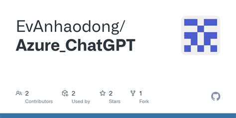 Github Evanhaodong Azure Chatgpt