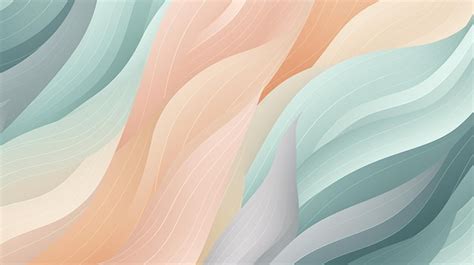 Premium Photo Soft And Soothing Abstract Patterns In Calming Colors