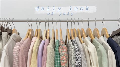 데일리룩 여름 옷 잔뜩 20set 👗 기본 린넨티 • 여름원피스 • 데일리백 샌들까지 Youtube