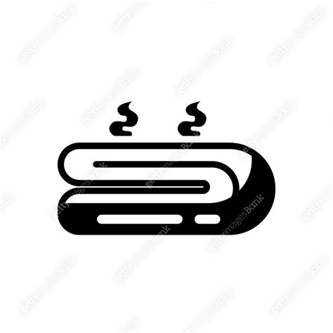 Frostbite First Aid Icon Isolated On White Background Warm Blanket