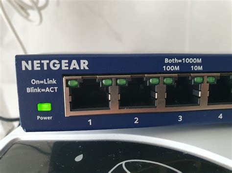 Net Gear ProSafe Port Gugabit Switch GS V Computers Tech Parts Accessories