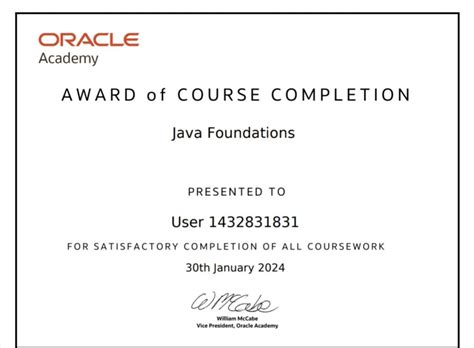 Aryan Tyagi On Linkedin Java Oracleacademy Continuouslearning