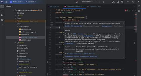 Show And Fix Stylelint Errors In Phpstorm While Coding Kau Boys