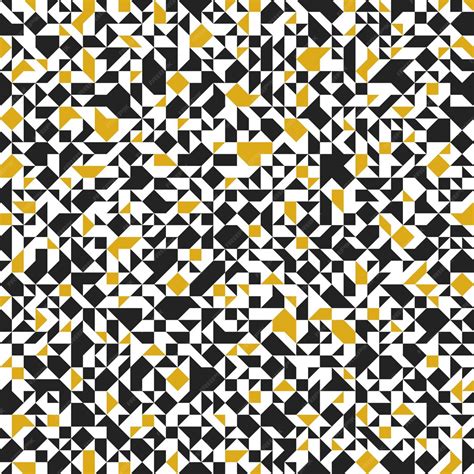 Premium Vector Mosaic Seamless Background Vector Chaotic Abstract