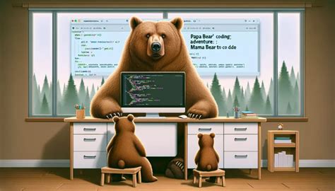 Papa Bears Coding Adventure Teaching Mama Bear To Code Algocademy Blog