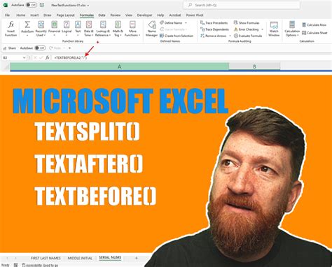Announcing New Microsoft Excel Text Functions Textsplit Textbefore