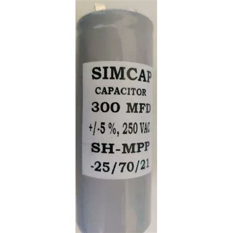 Simcap 300 Mfd 250 Vac Capacitor At Best Price In Ahmedabad Rajdhani