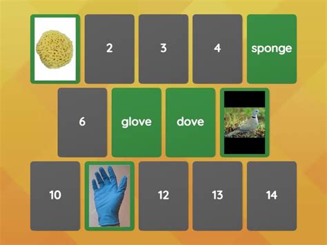 Scribal O With Pictures Matching Pairs