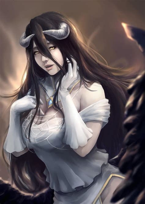 Albedo Overlord Fan Art By Zeon1309 On Deviantart