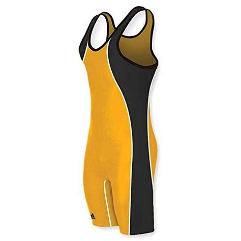 Adidas Youth 3 Stripe Wrestling Singlet