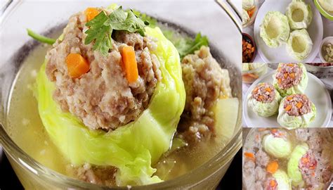 วิธีทำ ต้มจืดกะหล่ำปลียัดไส้ เนื้อหมูแน่นๆ น้ำซุป หอม หวานกลมกล่อม Ideapunsuk