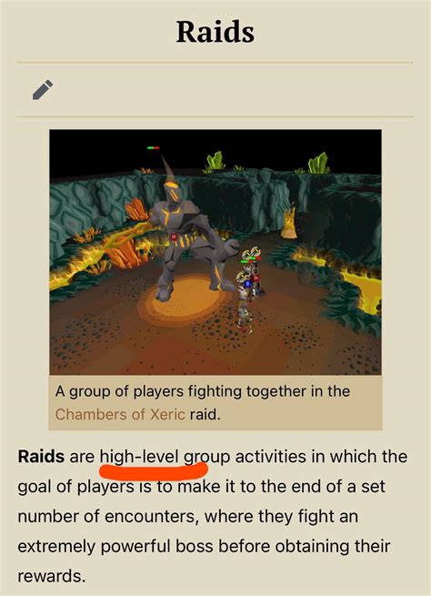 “raids 3 Is Not Meant To Be Solely For High Levels” R 2007scape