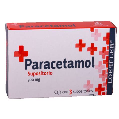 Paracetamol 300mg Supositorios C 3 Loe