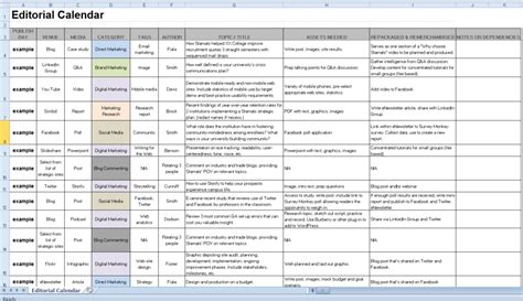 6 Tips On Creating An Editorial Calendar For Your Content Marketing