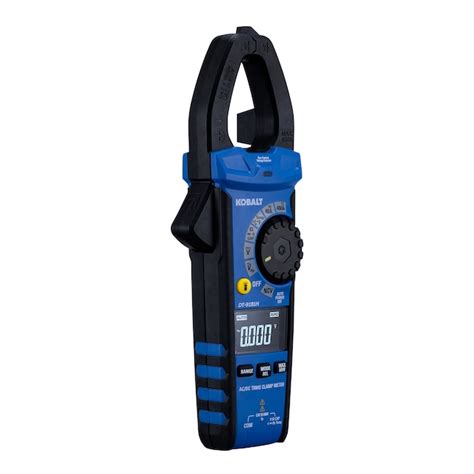 Kobalt Lcd Display Clamp Meter Multimeter 400 Amp 600 Volt Dt 9181h At