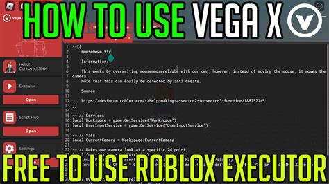 Vega X Roblox Exploitexecutor How To Download Install And Execute Scripts On Your Pc 2024