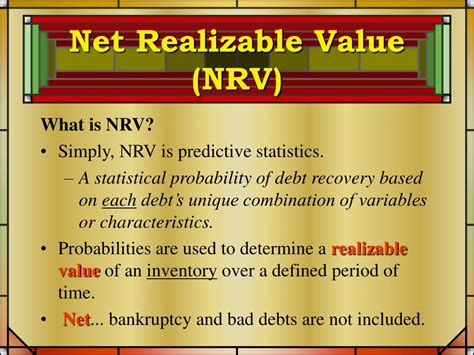 PPT Net Realizable Value PowerPoint Presentation Free Download ID