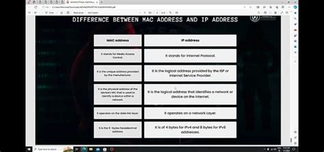 E Naveen Reddy On Linkedin Difference Between Mac Address And Ip Address