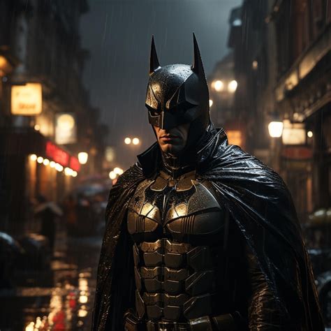 Premium Photo A Bat Man Character Art