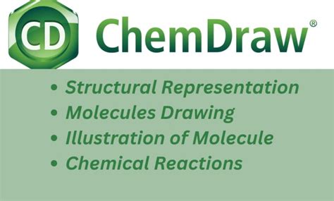 use chemdraw to draw chemistry structures and molecules by chem4all fiverr