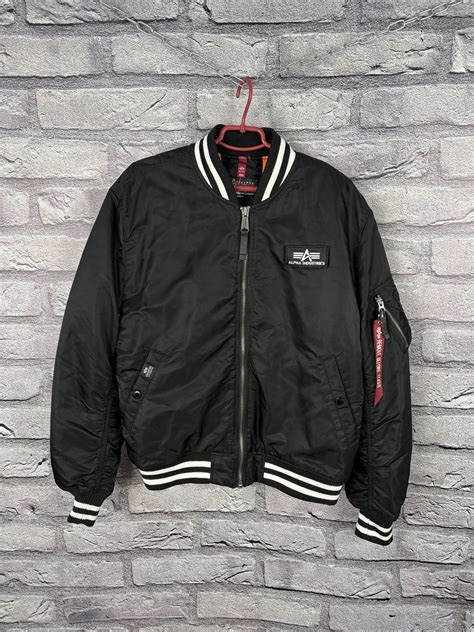 Alpha Industries Vintage Rare Bomber Alpha Industries Military Jacket