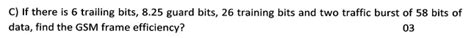 Cif There Is 6 Trailing Bits825 Guard Bits26 Training Bits And Two