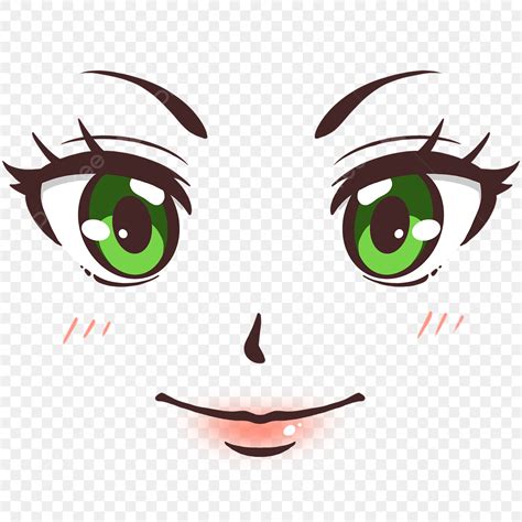Anime Female Facial Expressions