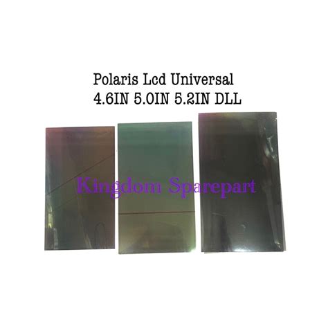 Jual POLARIZER POLARIS LCD KACA FILEM NEGATIVE DISPLAY UNIVERSAL Shopee Indonesia