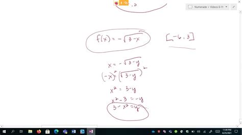 Solvedfor Problems Plot The Function In The Given Domain Using
