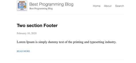 Separate Category Pages Best Blog Theme