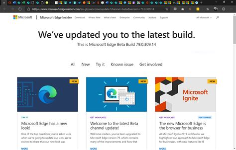 Workaround For When Microsoft Edge Beta V79 Fails To Load Pages