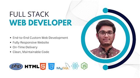 Develop A Responsive Website With React Js Php And Mysql By Umarbigboss Fiverr
