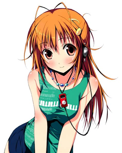 Safebooru Blush Breast Squeeze Breasts Brown Eyes Brown Hair Clothes